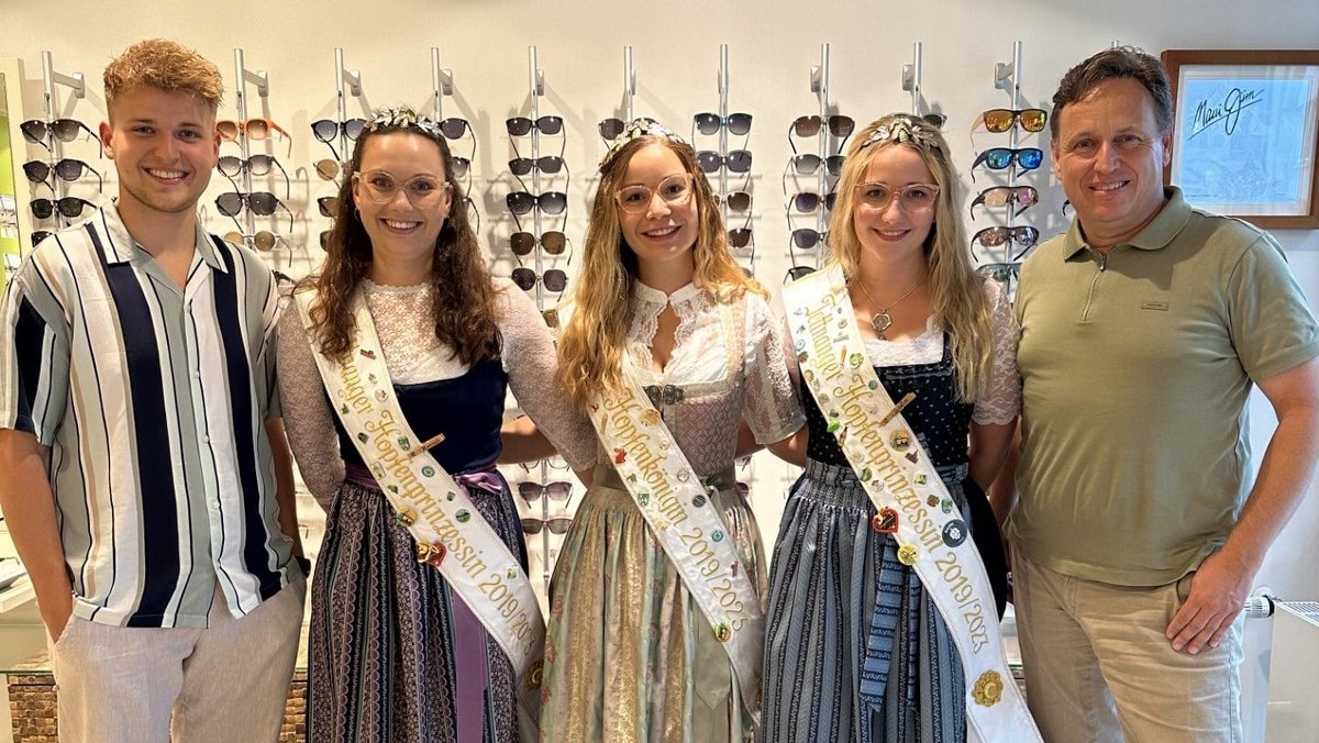 Hopfenhoheiten mit neuen Premium-Gläsern ausgesatattet | empen optik